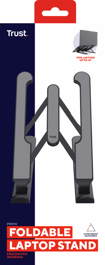 TRUST PRIMO FOLDABLE LAPTOP STAND – Nordic Game Supply