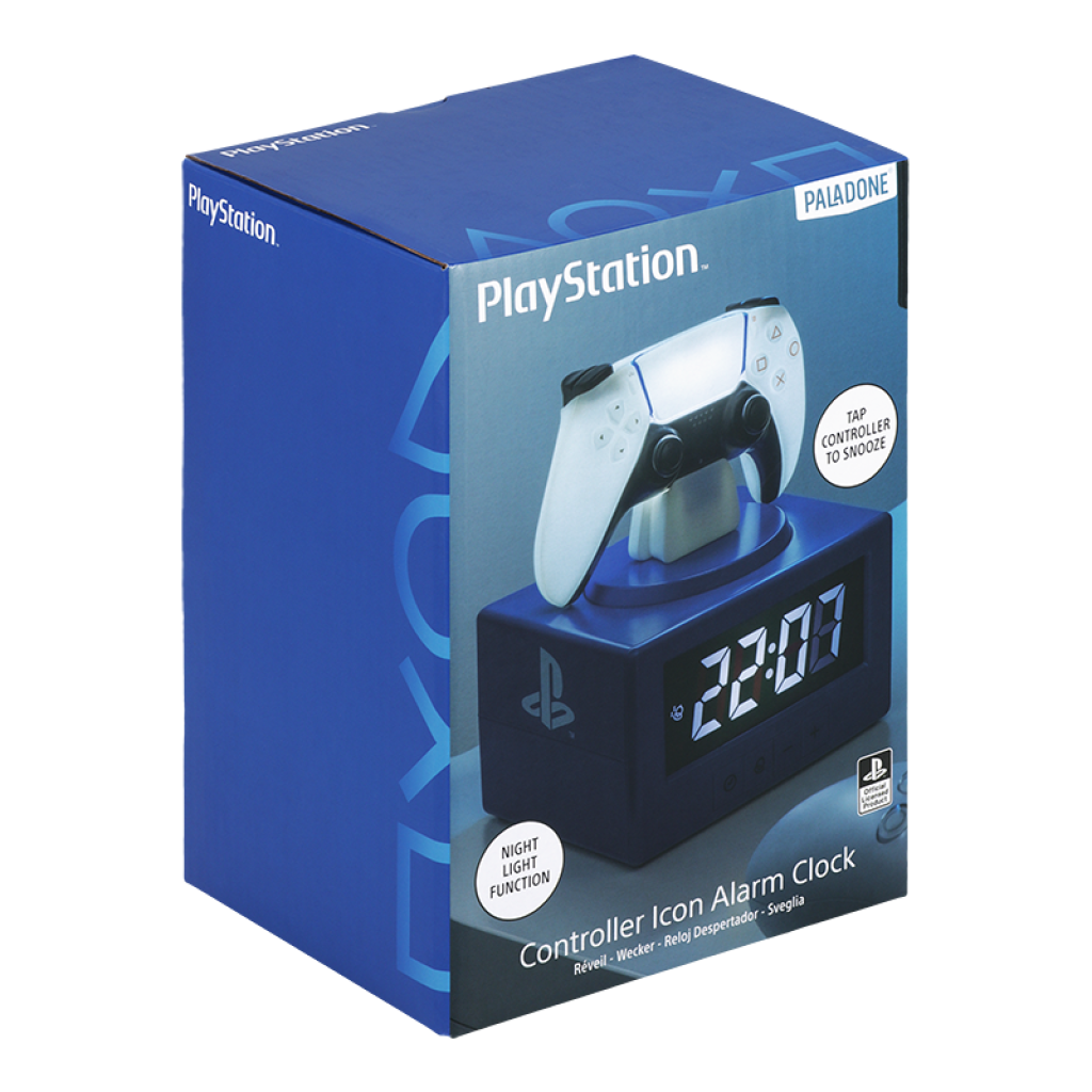 PLAYSTATION CONTROLLER ICON ALARM CLOCK – Nordic Game Supply