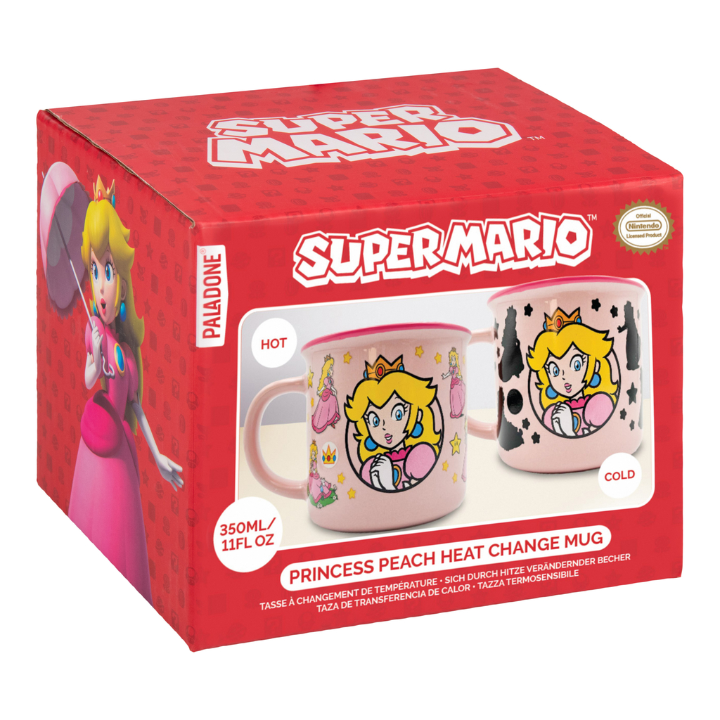 PRINCESS PEACH HEAT CHANGE MUG – Nordic Game Supply