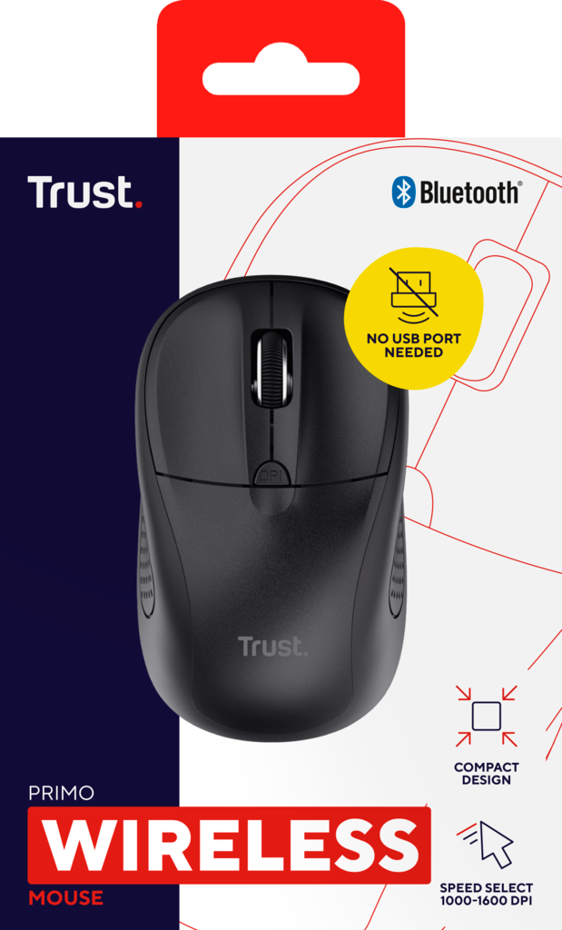 TRUST PRIMO BT WIRELESS MOUSE – Nordic Game Supply
