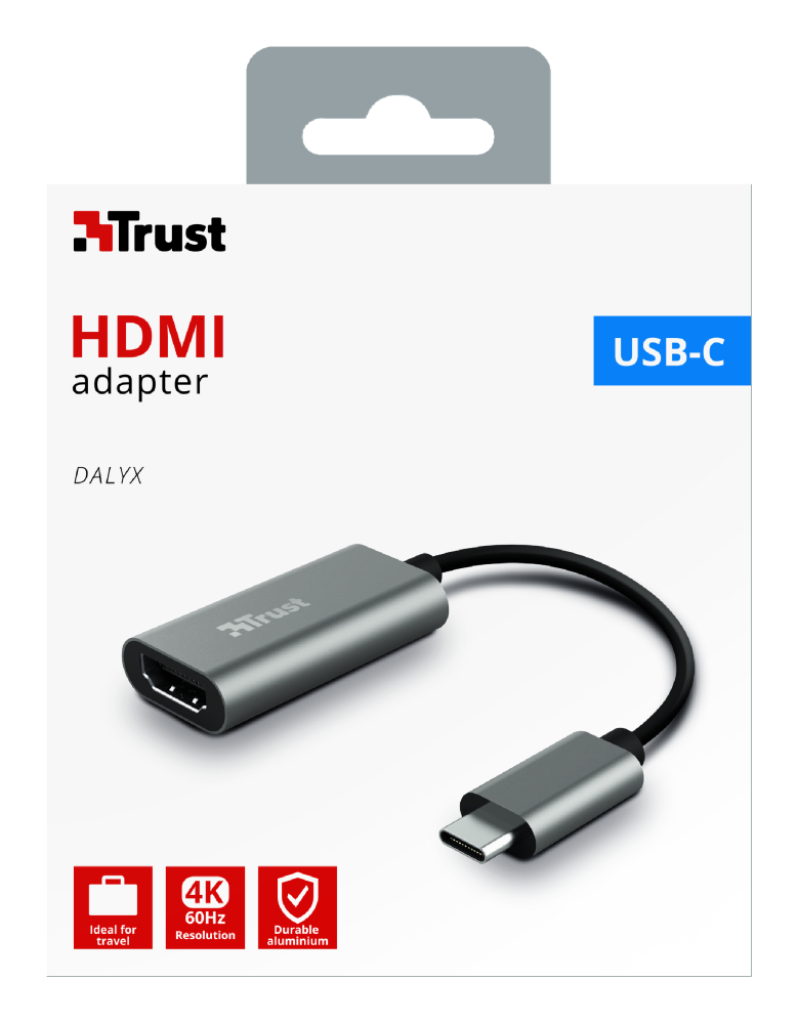 TRUST DALYX USB-C HDMI ADAPTER – Nordic Game Supply