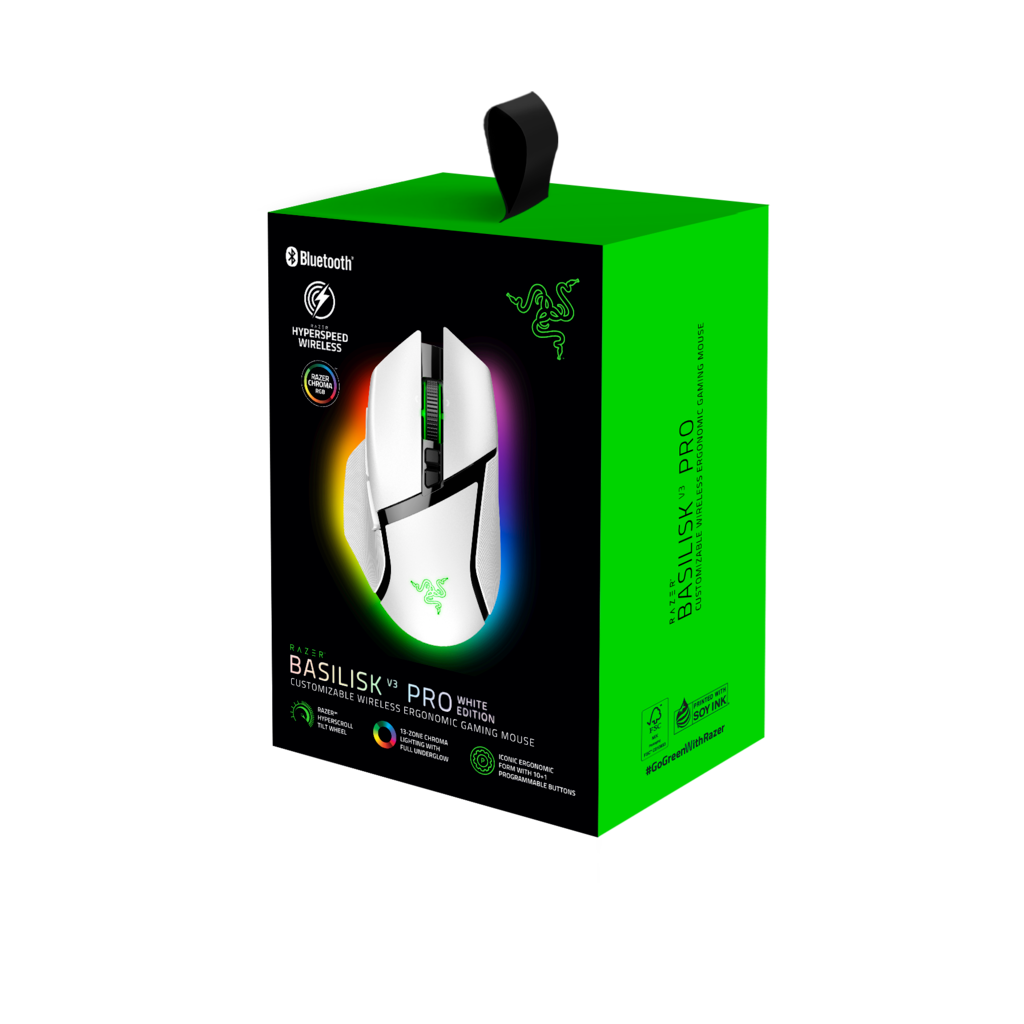 RAZER BASILISK V3 PRO - MERCURY – Nordic Game Supply