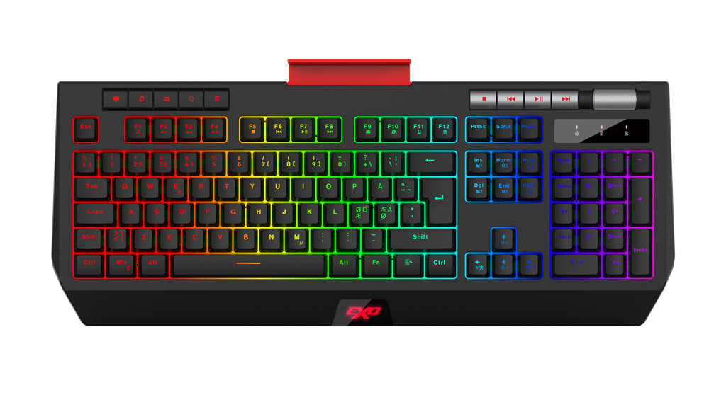 EXE DEVIAN RGB GAMING KEYBOARD – Nordic Game Supply