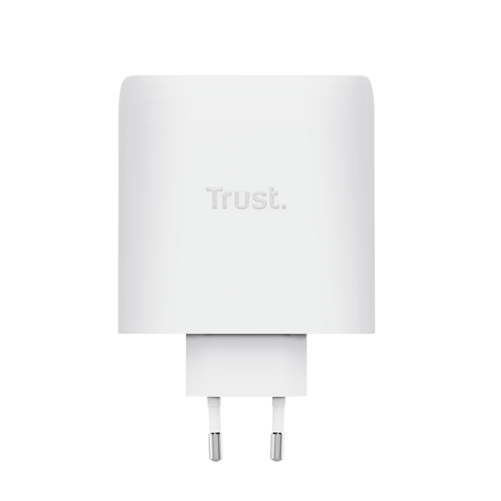 TRUST MAXO 100W 2P USB-C GAN CHARGER WHT – Nordic Game Supply