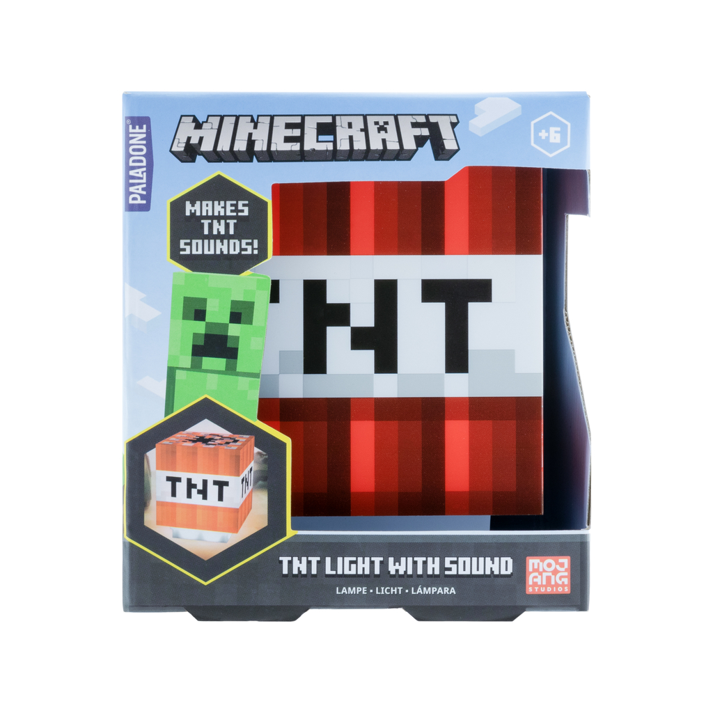 MINECRAFT TNT LIGHT WITH SOUND – Nordic Game Supply