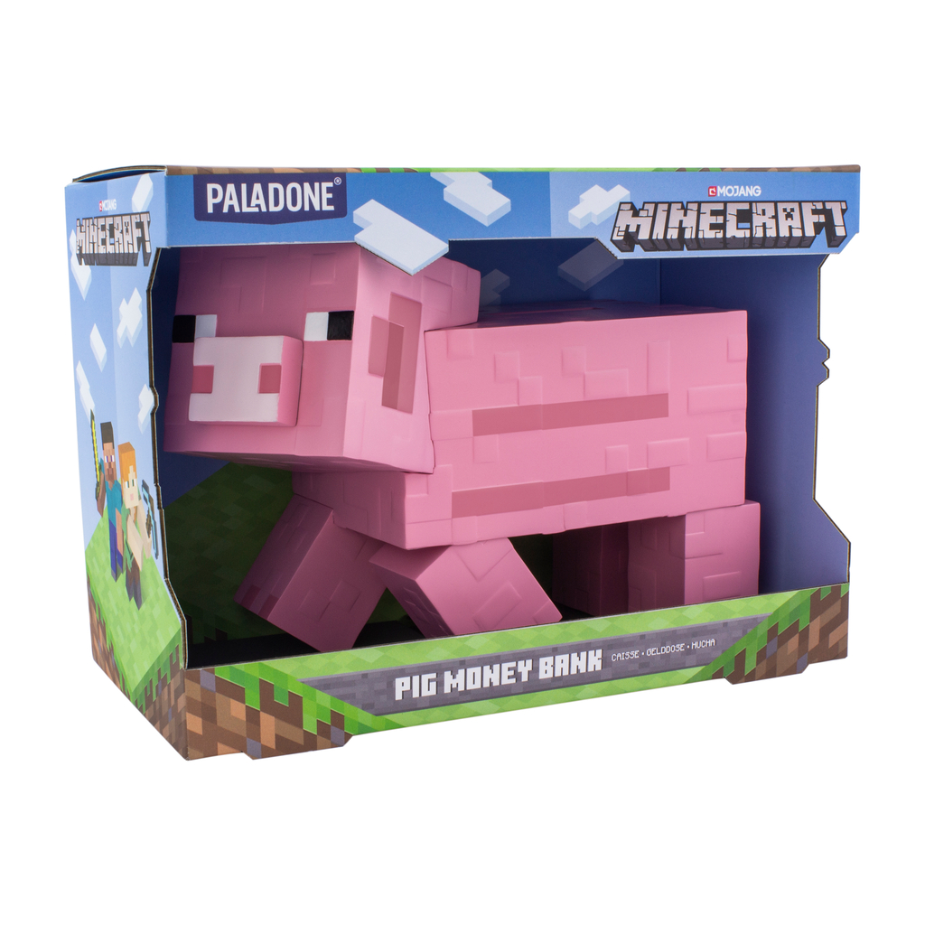 MINECRAFT PIG MONEYBOX BDP – Nordic Game Supply