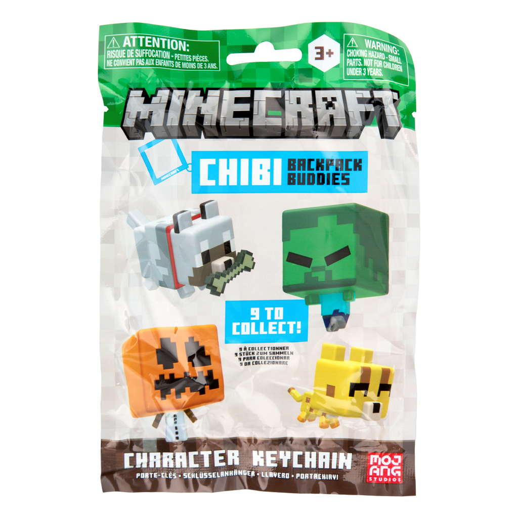 MINECRAFT BACKPACK BUDDIES SERIES 3 CDU 24 – Nordic Game Supply