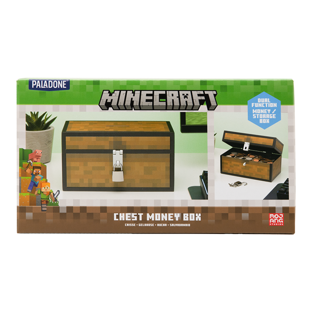 MINECRAFT CHEST MONEY BOX – Nordic Game Supply