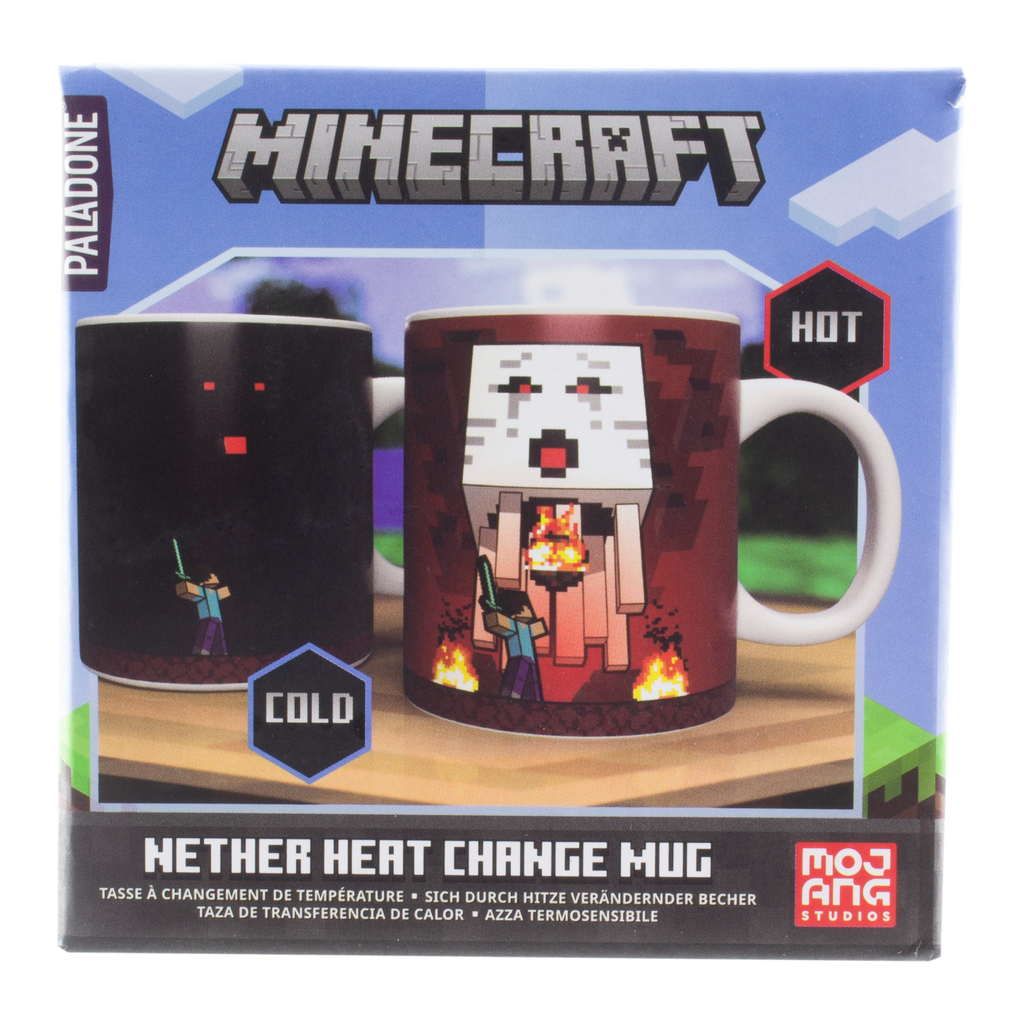 MINECRAFT NETHER HEAT CHANGE MUG – Nordic Game Supply