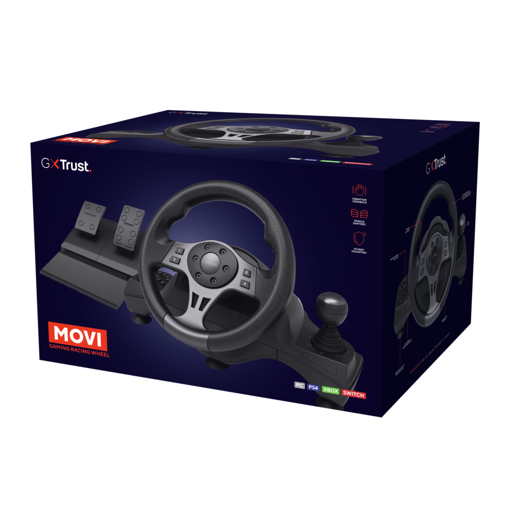 TRUST GXT289 MOVI RACING WHEEL – Nordic Game Supply